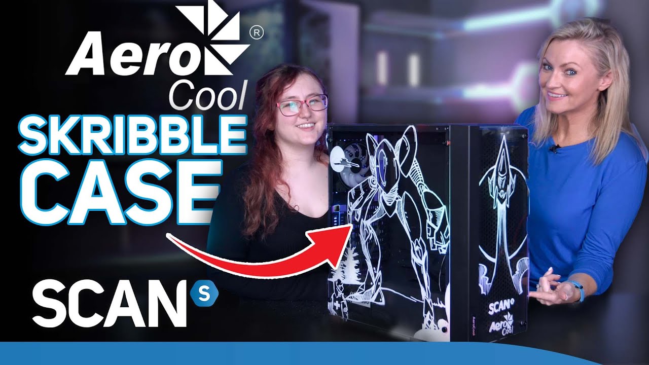 SKRIBBLE ON | AeroCool Skribble Case is perfect for artists and gamers ...