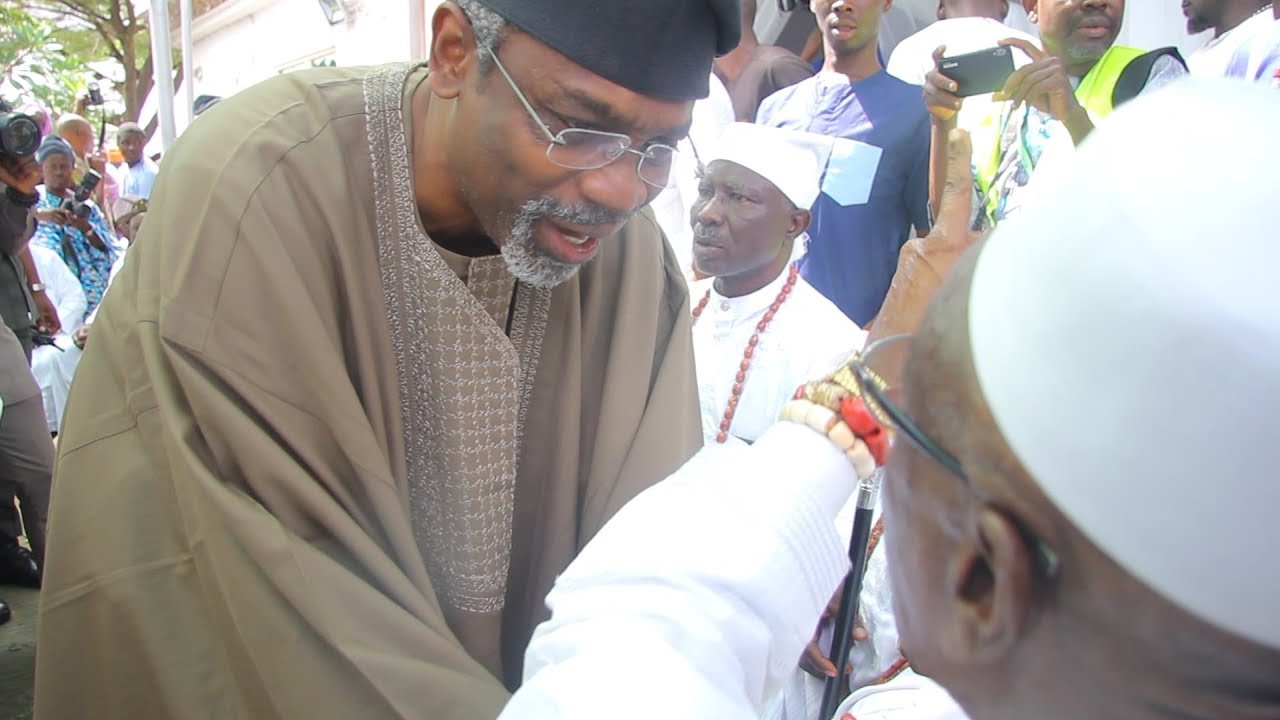 HON. FEMI GBAJABIAMILA, PRINCE ADESEGUN ONIRU, SEYI TINUBU, @ 7TH DAY ...