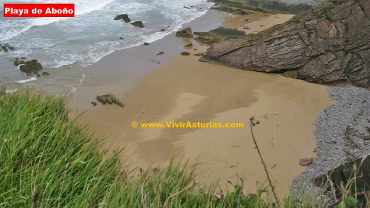Playas Asturias: Playa de Aboño - YouTube