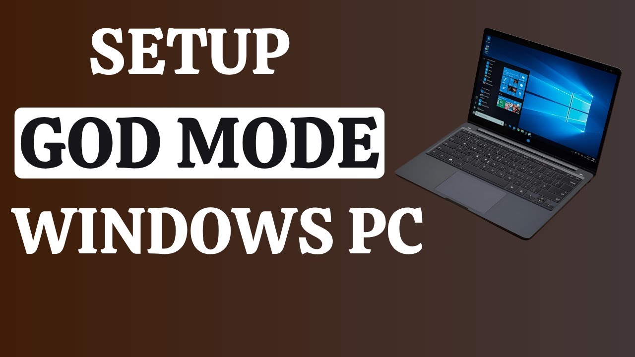 How to Enable God Mode in Windows 10 and 11 - YouTube