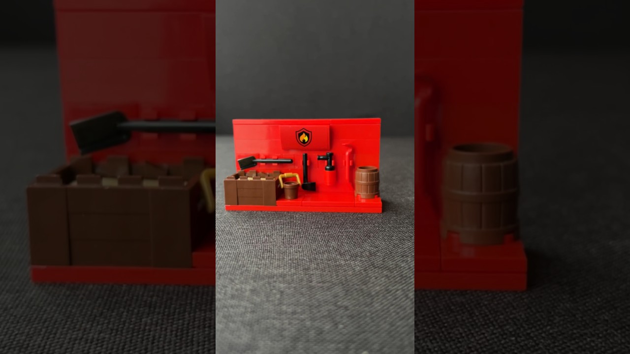 Lego Fire Fighting Equipment #lego #firefighting #howtobuildlego # ...