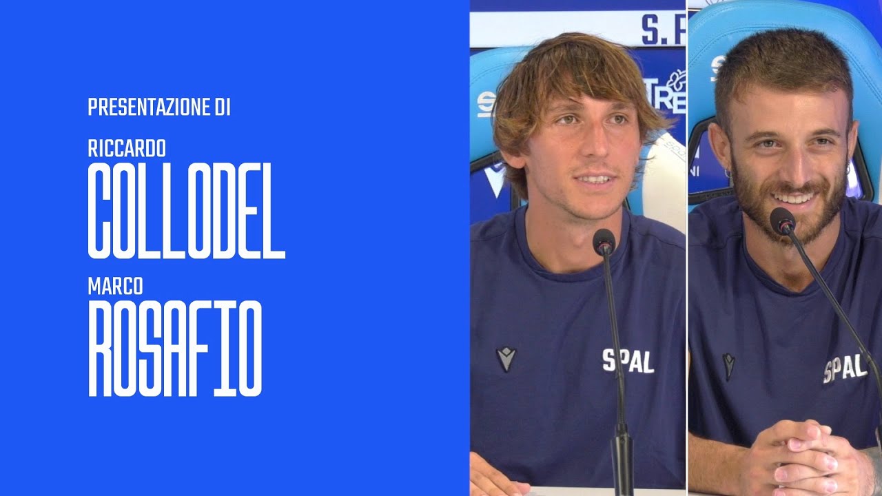 La conferenza di presentazione di Riccardo Collodel e Marco Rosafio ...