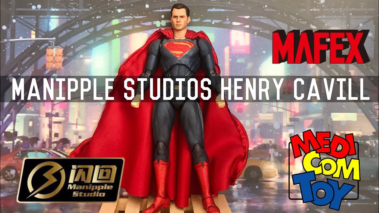 MANIPPLE STUDIOS HENRY CAVILL "SUPERMAN" MAN of STEEL Justice League ...