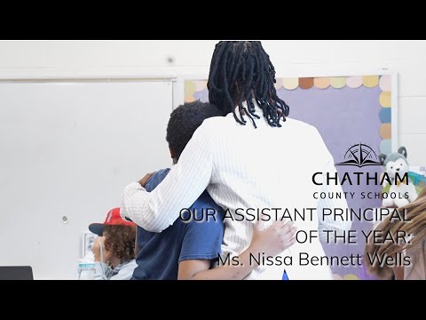 Assistant Principal of the Year - Nissa Bennett Wells - YouTube