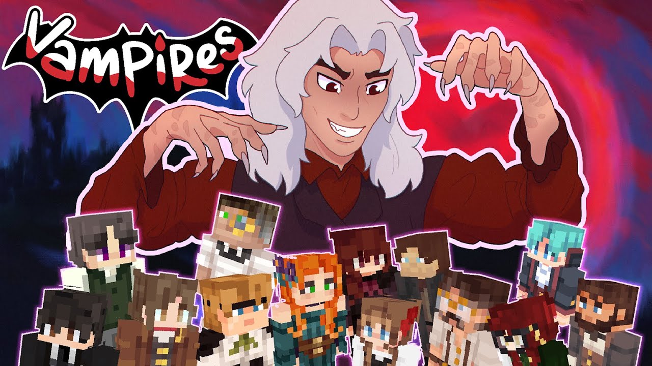 I turned my Minecraft friends into VAMPIRES! - YouTube