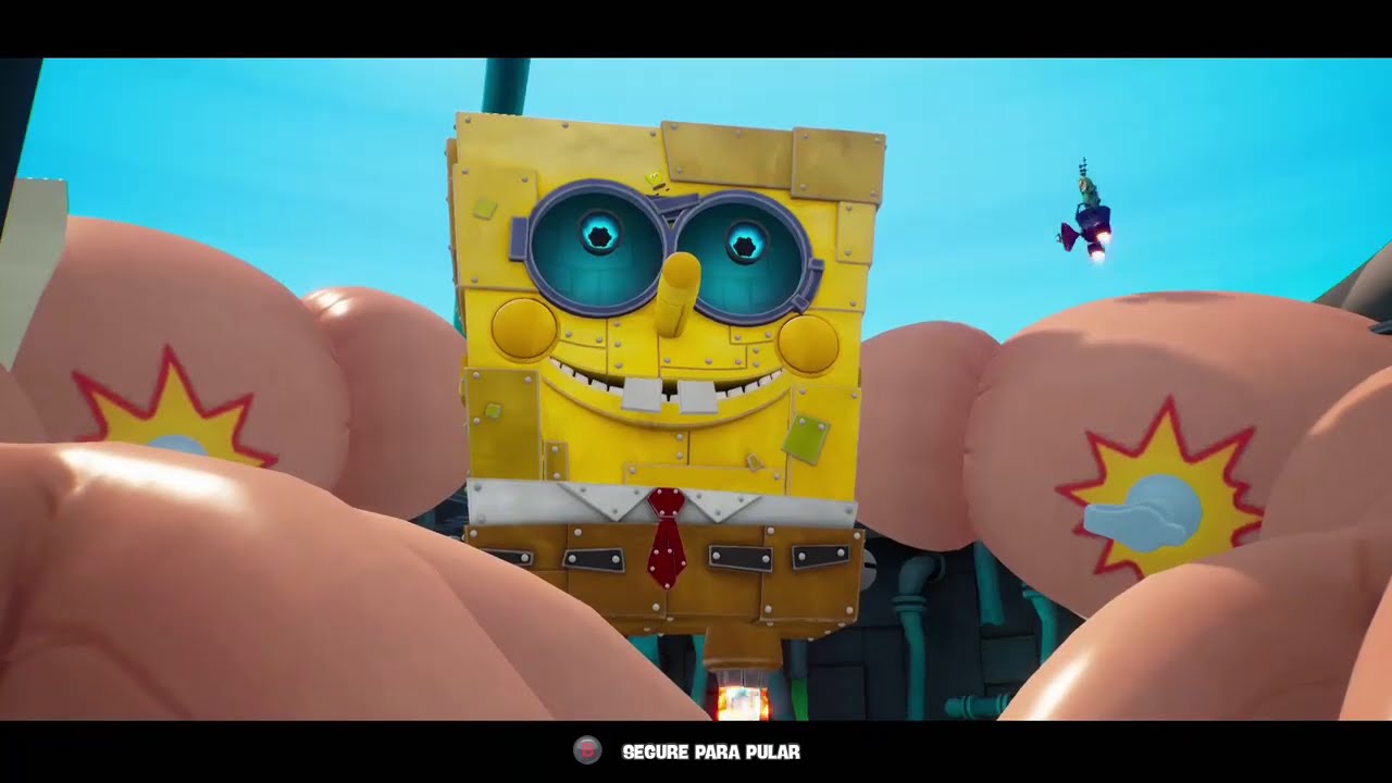 SpongeBob BFBBR Final Boss - SpongeBot SteelPants - YouTube