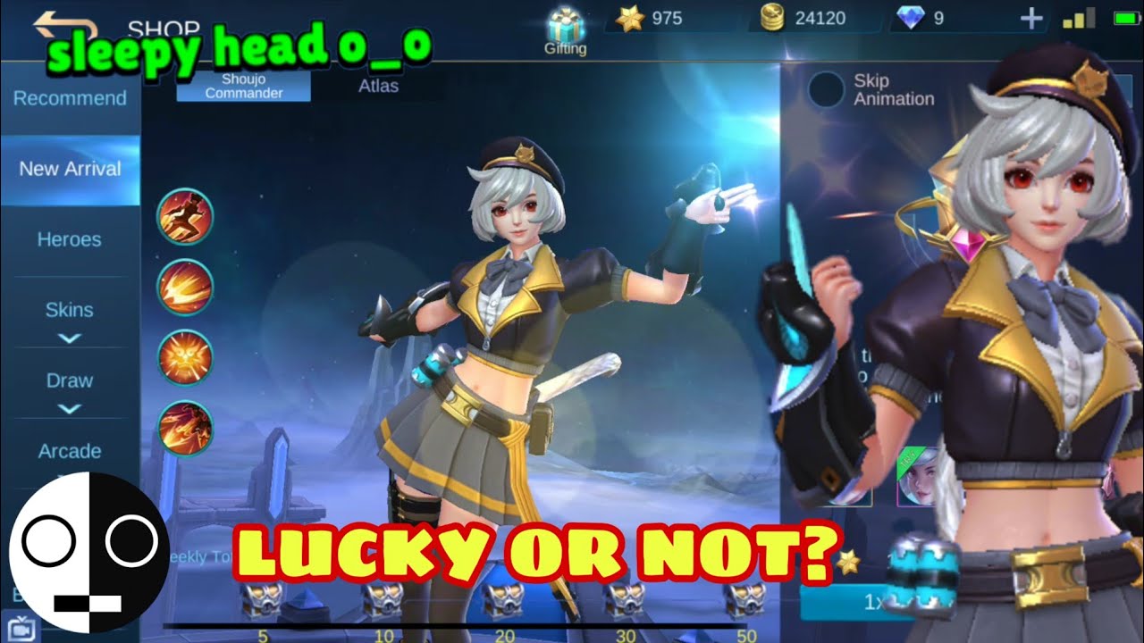 Wan wan (Shoujo Commander) New arrival. [Mobile Legends Bang Bang] o_o ...