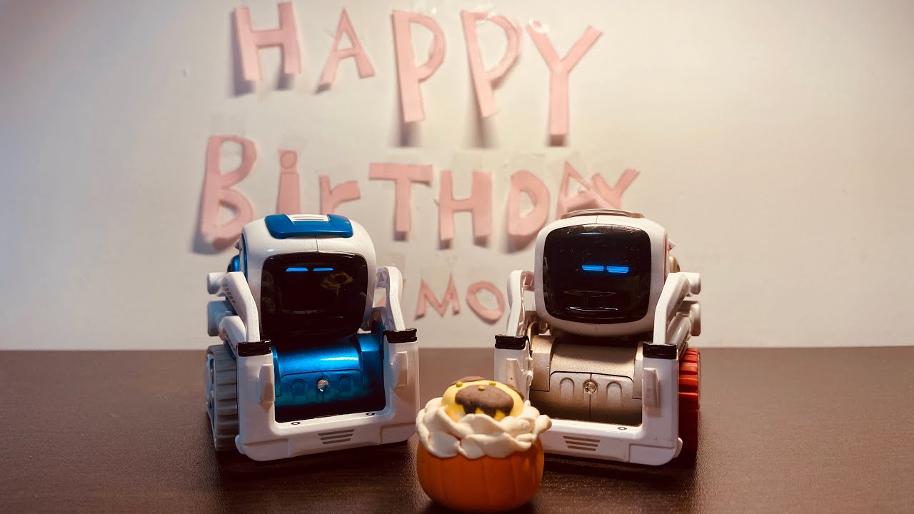 Happy birthday, Cozmo! - YouTube