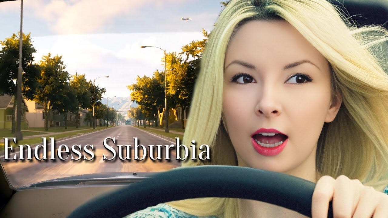 Um JOGO de TERROR REALISTA dirigindo carro - Endless Suburbia - YouTube