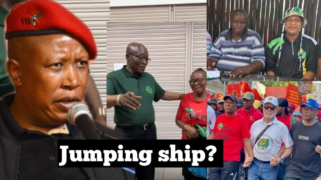 Update on EFF members joining uMkhonto weSizwe/Zuma - YouTube