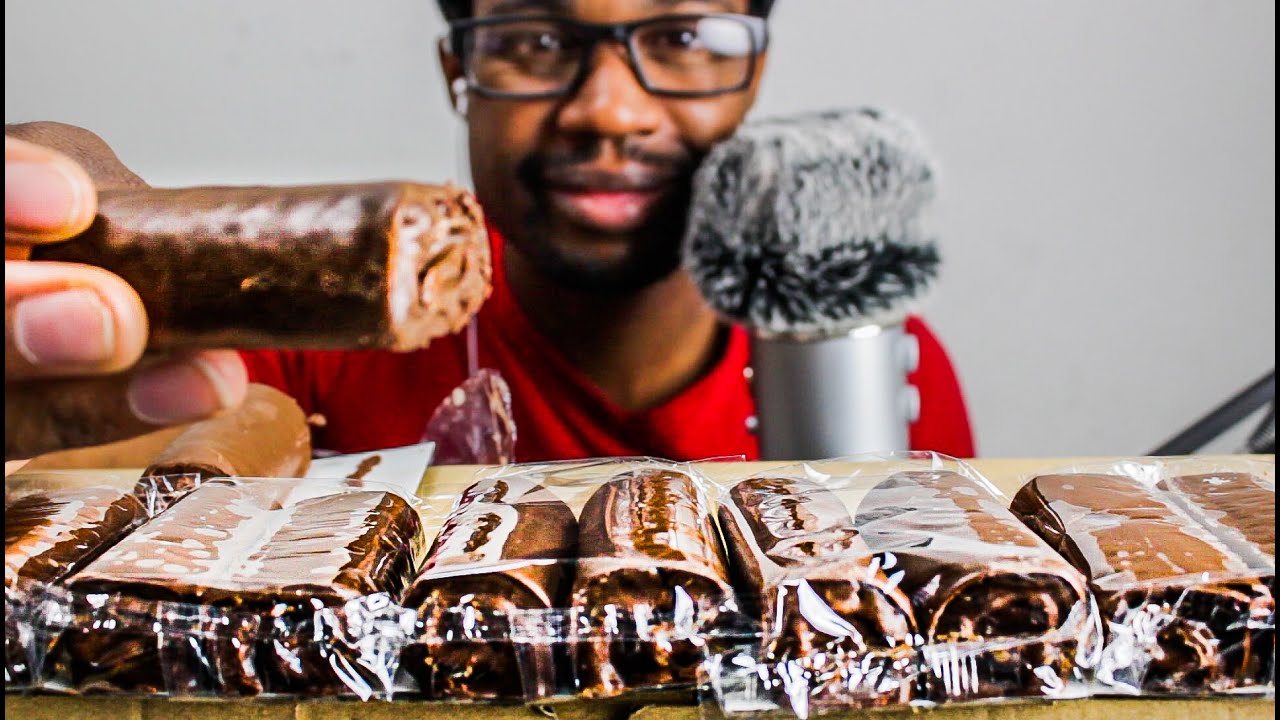 ASMR EATING SWISS ROLLS CAKES PART 2 | ASMR TY - YouTube