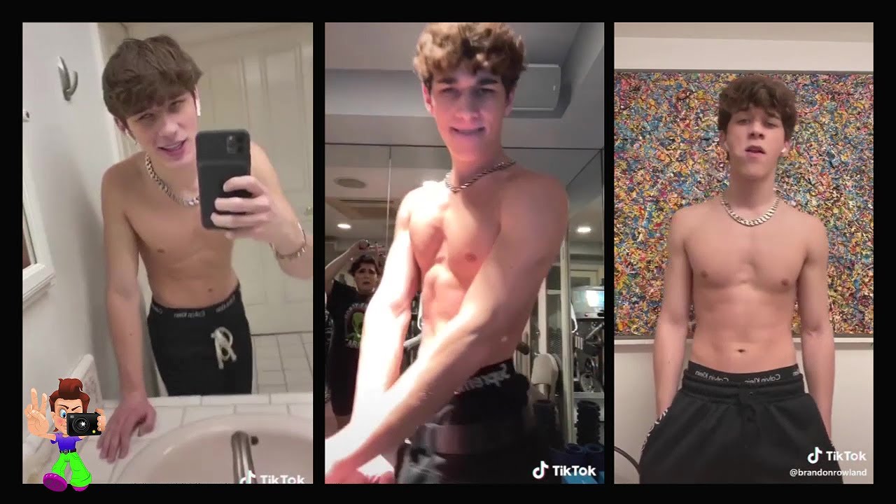 Brandon Rowland Shirtless Compilation - YouTube
