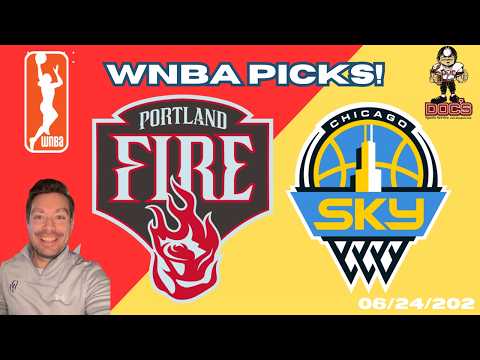 Portland Fire vs Chicago Sky WNBA Picks and Predictions Today | Nolan Patrick's Best WNBA Bets