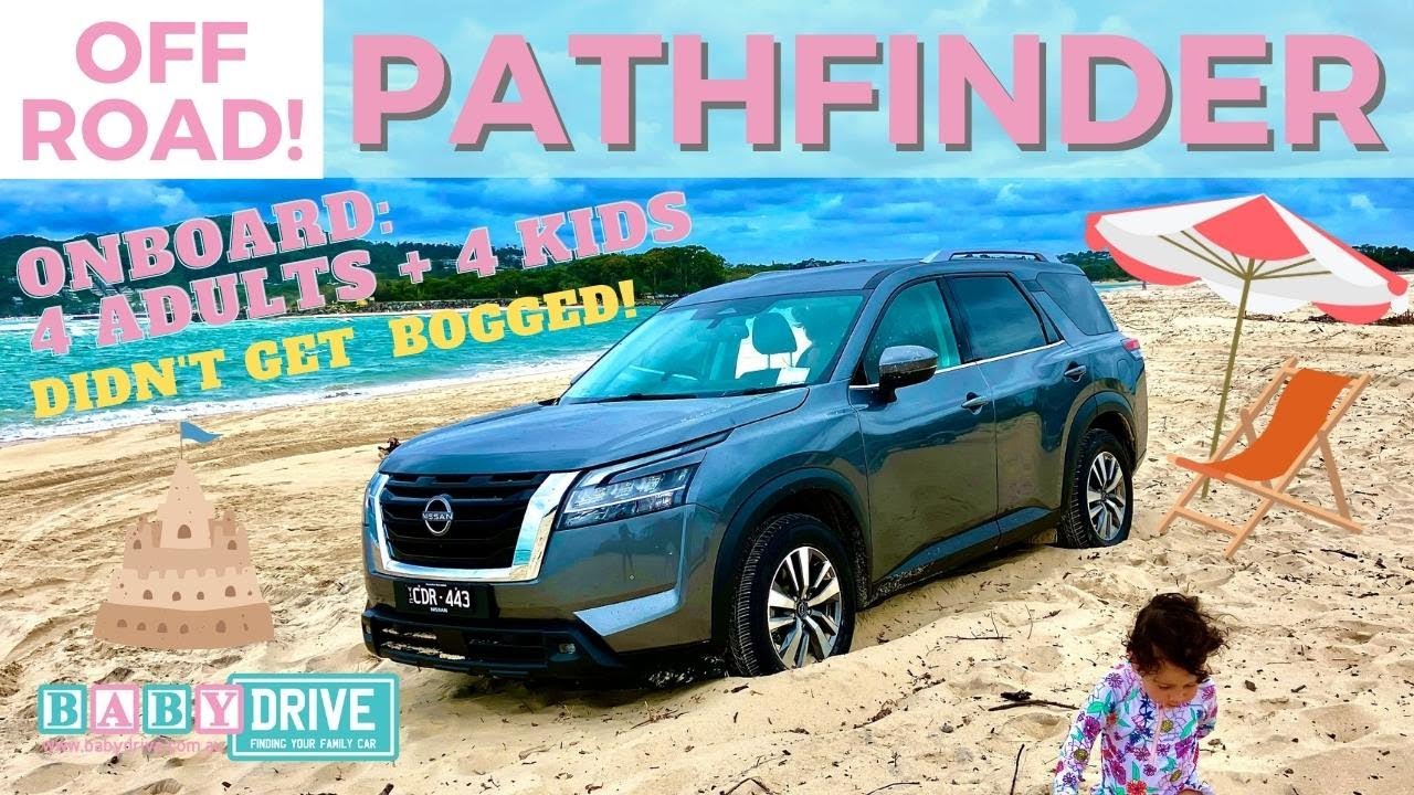 2023 Nissan Pathfinder OFF ROAD – BabyDrive family travel stories - YouTube