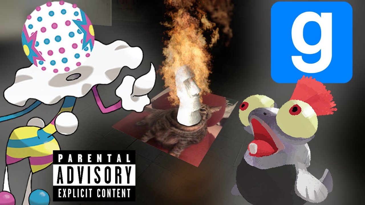 exploding stuff in gmod - YouTube