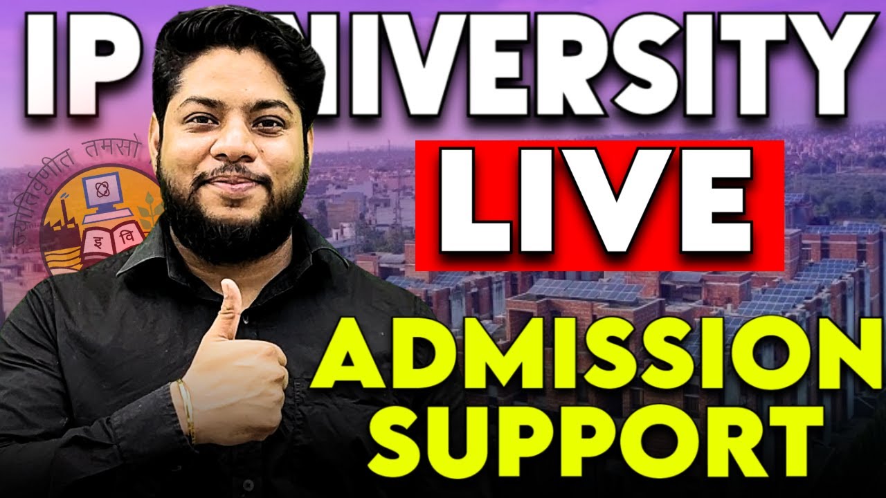 IP University LIVE Admission SUPPORT💥Ask YOUR QUERY ( Admit Card & IPU ...