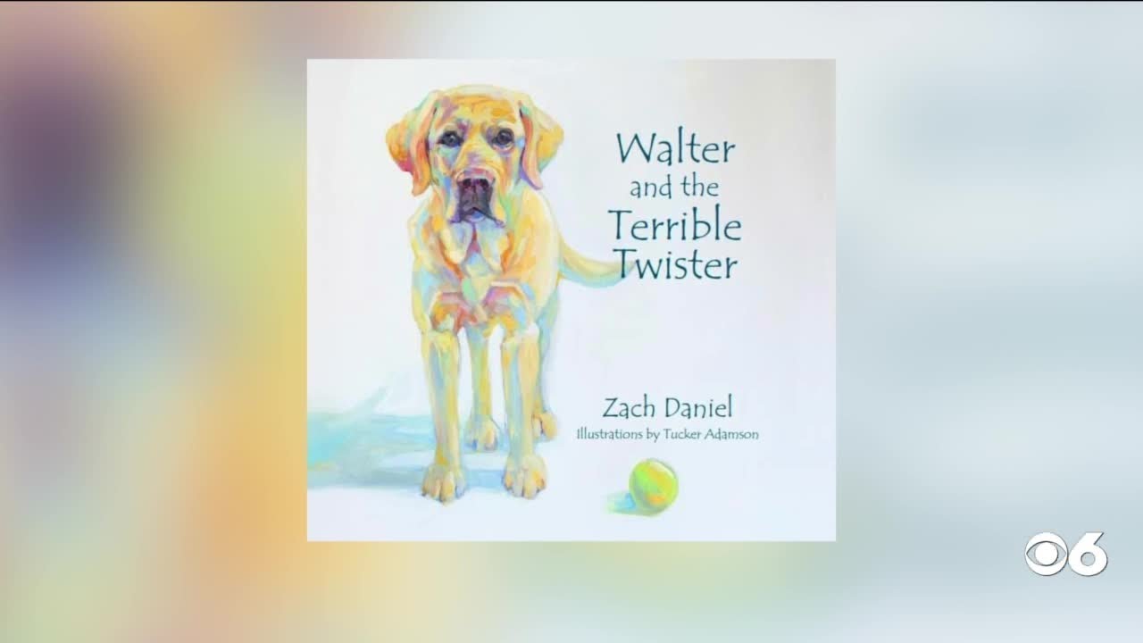 Walter the Weather Dog featured in new kid's book - YouTube