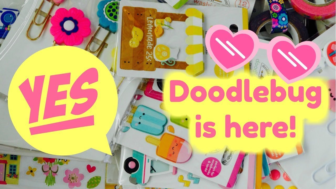 😍Two New Doodlebug Collections!! - YouTube