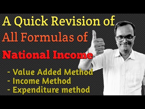 Important Formulas to Calculate National Income I National Income ...