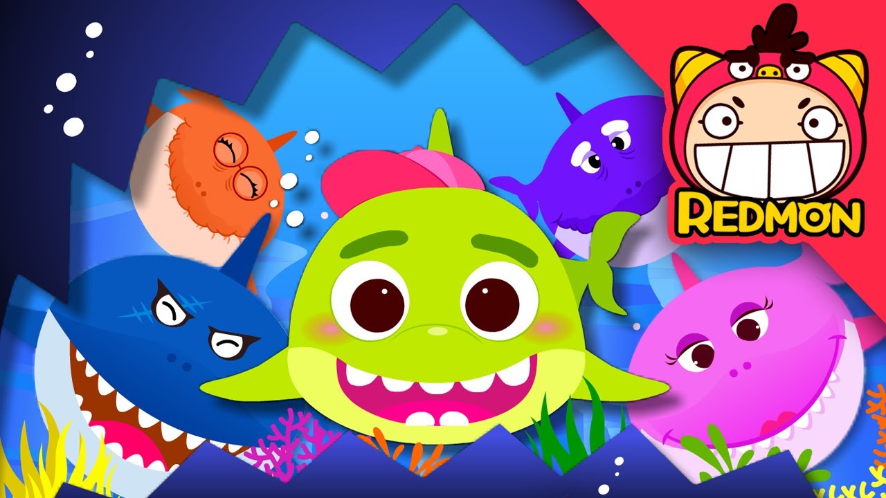 Shark Family's Picnic 1 | Baby Shark | Healthy Habits for Kids | REDMON ...