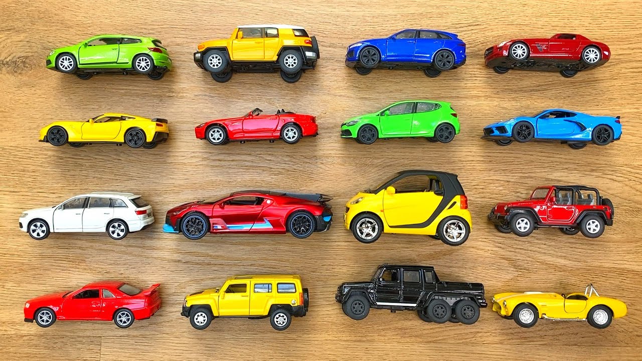 Small and Big Scale Cars: BMW, Hummer, Mercedes 6x6, VW, Nissan, Audi ...