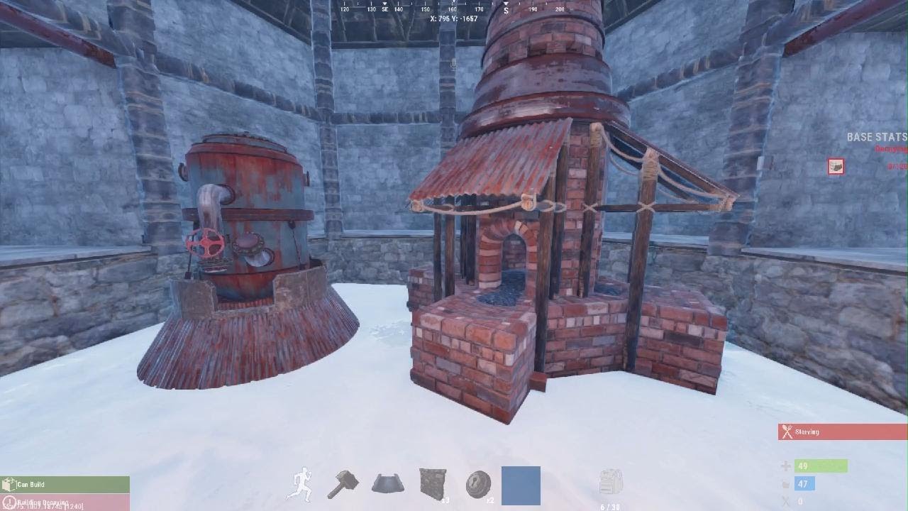 Chinawall Furnace/Starter Base - Rust Console Edition - YouTube