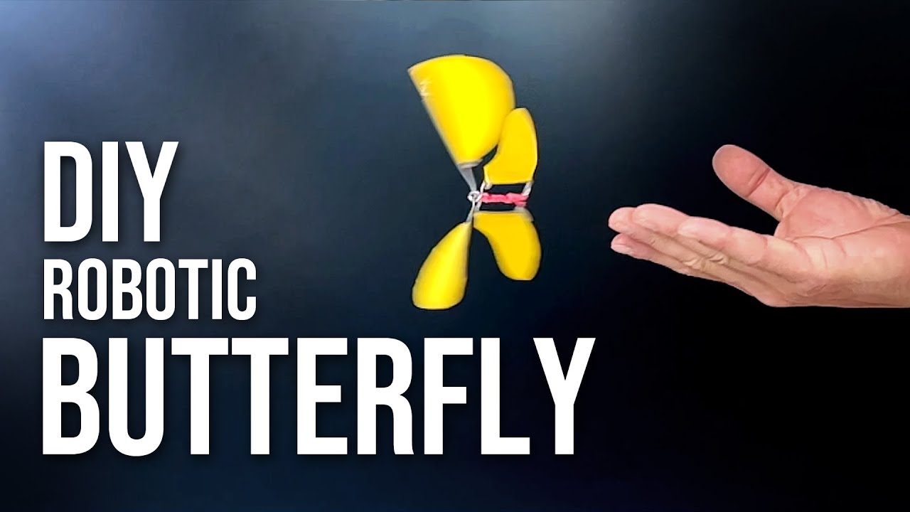 DIY Robotic Butterfly ! - YouTube