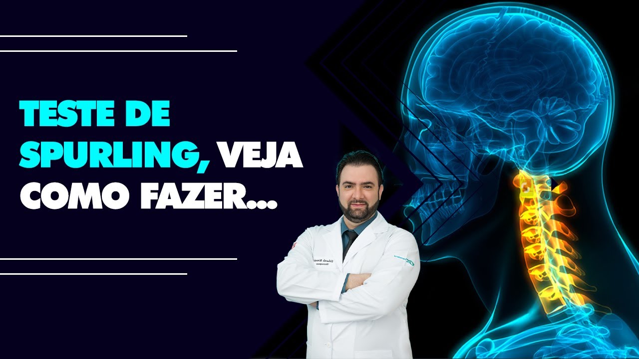 Teste de Spurling, veja como fazer... - YouTube