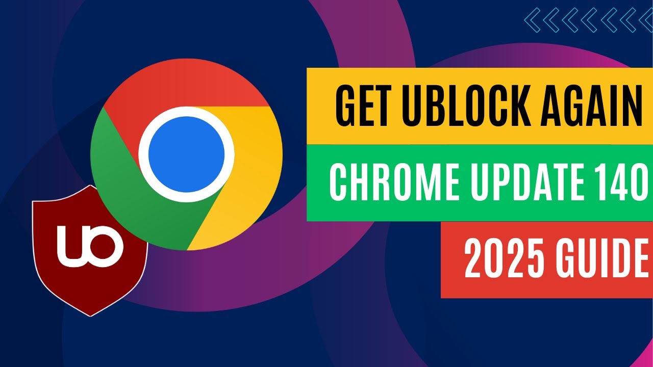 How to Get uBlock Origin Back on Chrome 140 - Easy Fix! - YouTube