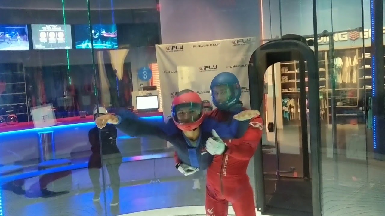 Nate flies High at iFLY Tampa - YouTube