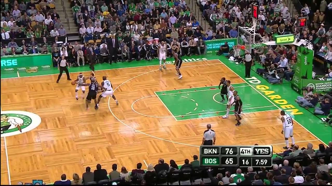 Joe Johnson ankle breaks Paul Pierce (HD) - YouTube