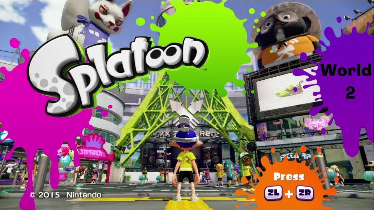 Splatoon 1: Area 2 - YouTube
