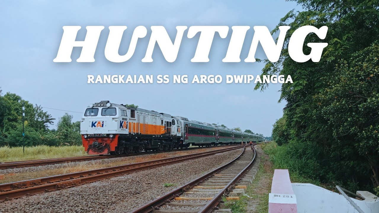 STAINLESS STEEL NEW GENERATION ARGO DWIPANGGA!!! HUNTING KERETA API ...