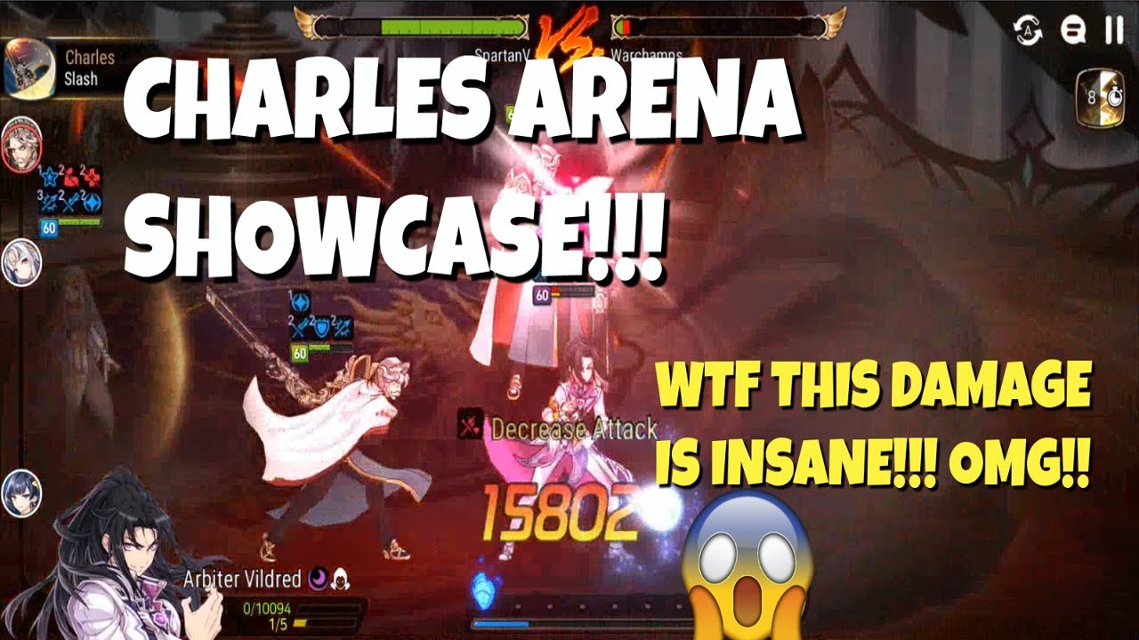Epic Seven - Charles Arena Showcase PVP/Guide Build! [Epic Seven Arena ...