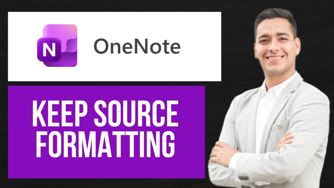 How to Keep Source Formatting on OneNote | Paste With Original Format ...