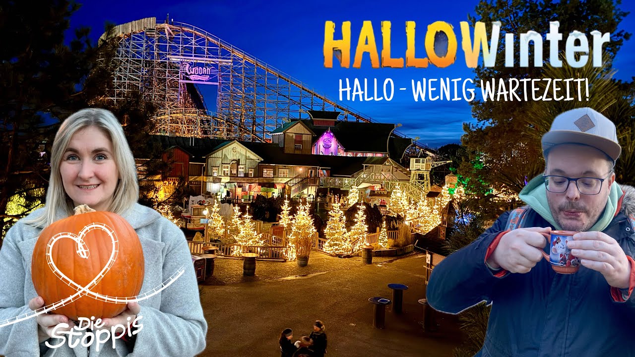 HALLOWinter Europa-Park 2023 | Hallo wenig Wartezeit! 🎃🎄 - YouTube