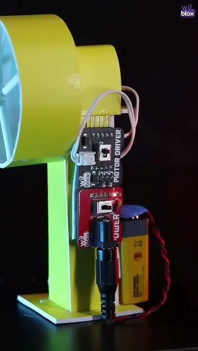 Let's DIY your own portable fan with #witblox #roboticsforkids # ...