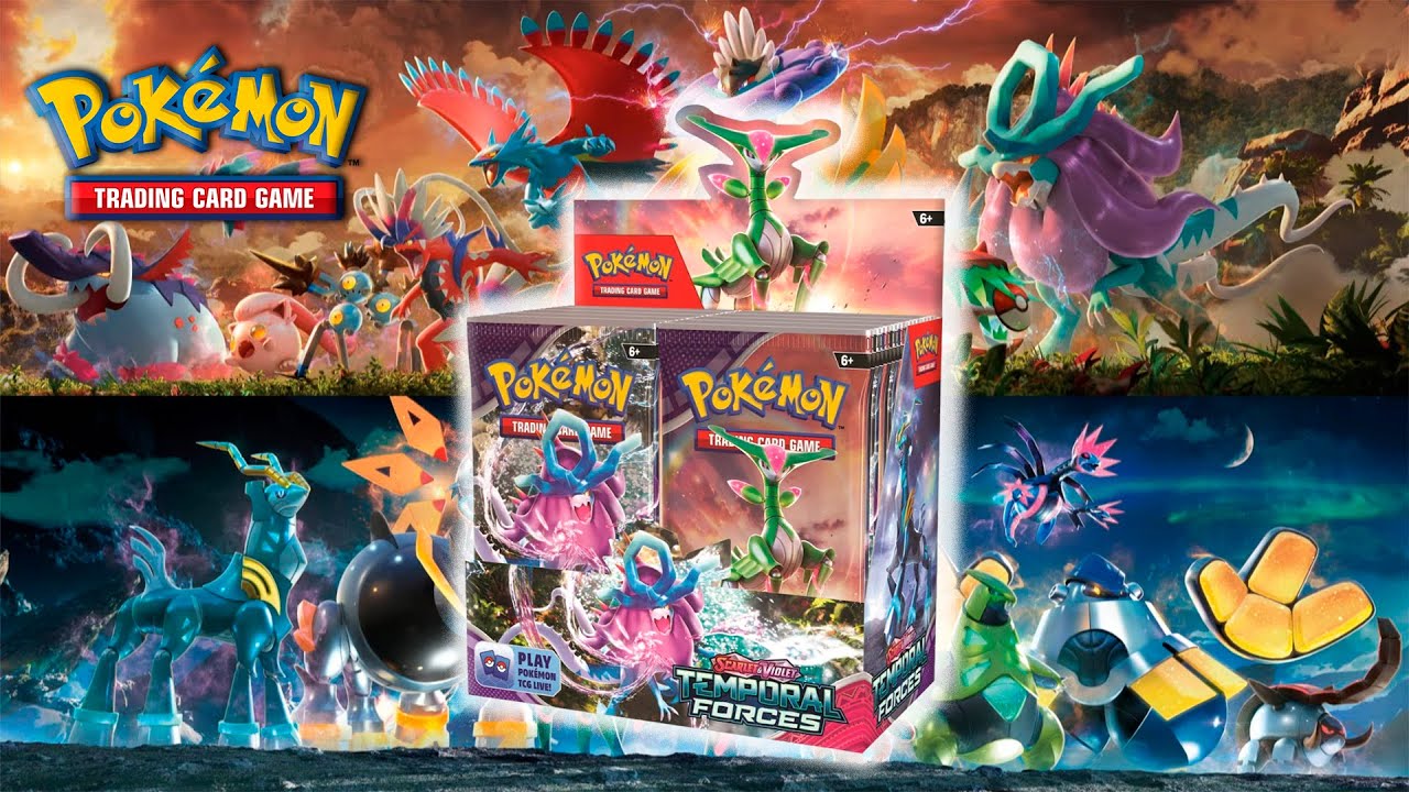 PRIMERA BOOSTER BOX de Temporal Force - #pokemontcg - YouTube