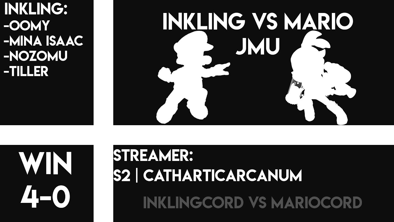 Mario V Inkling JMU - YouTube