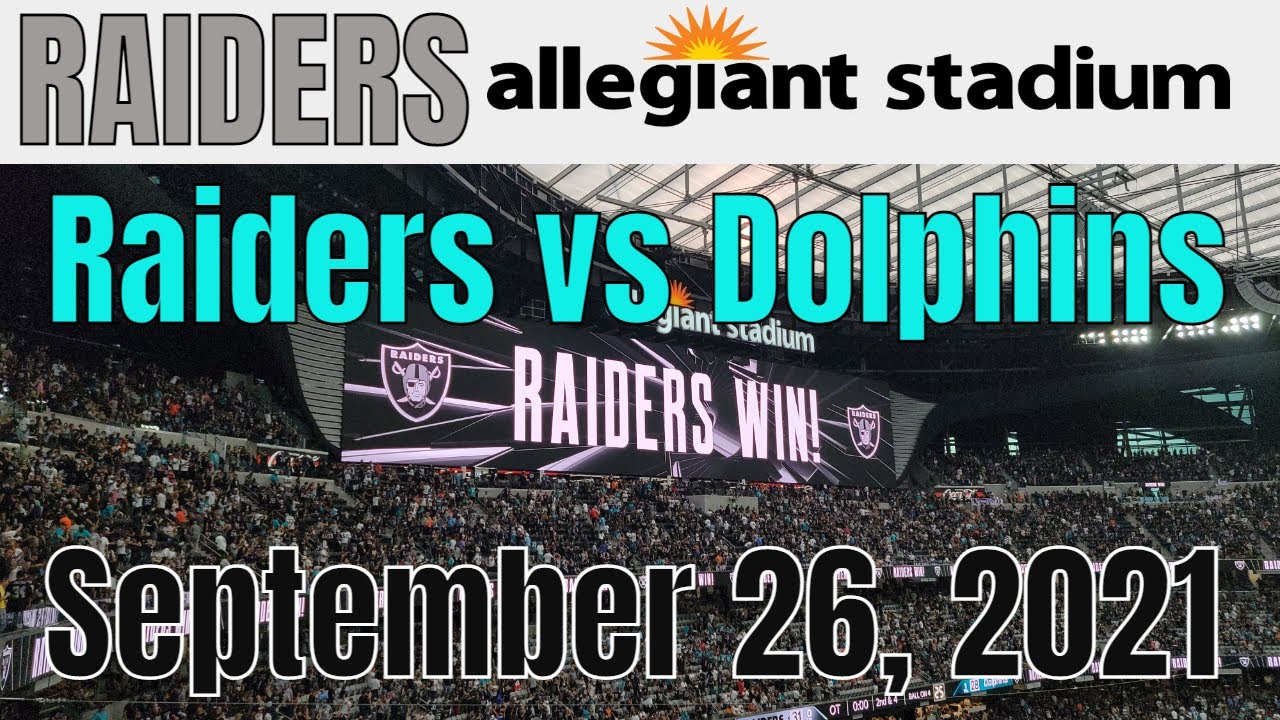 Las Vegas Raiders Game Day 09 26 2021 - YouTube