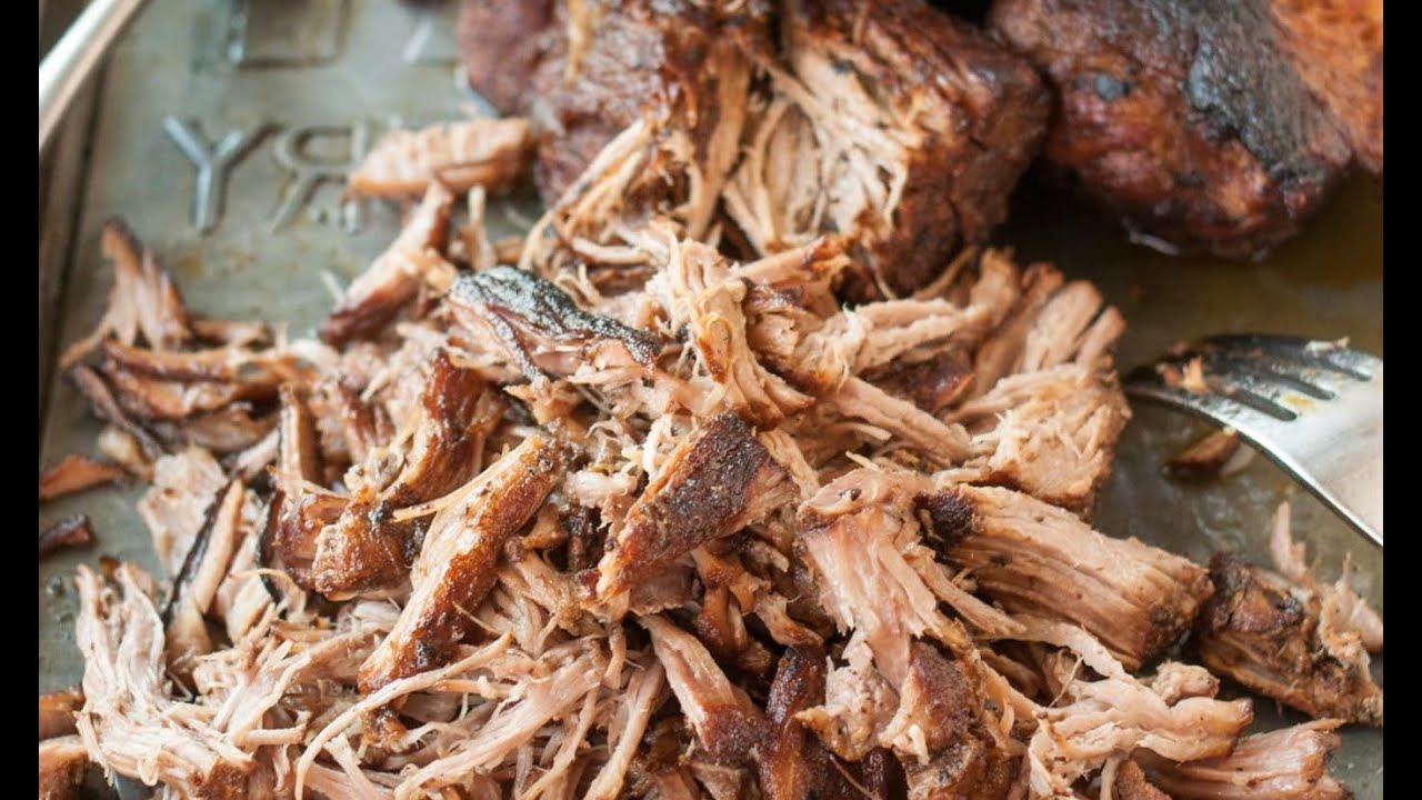 Pulled Pork - Home cooking (oven roasted) - YouTube