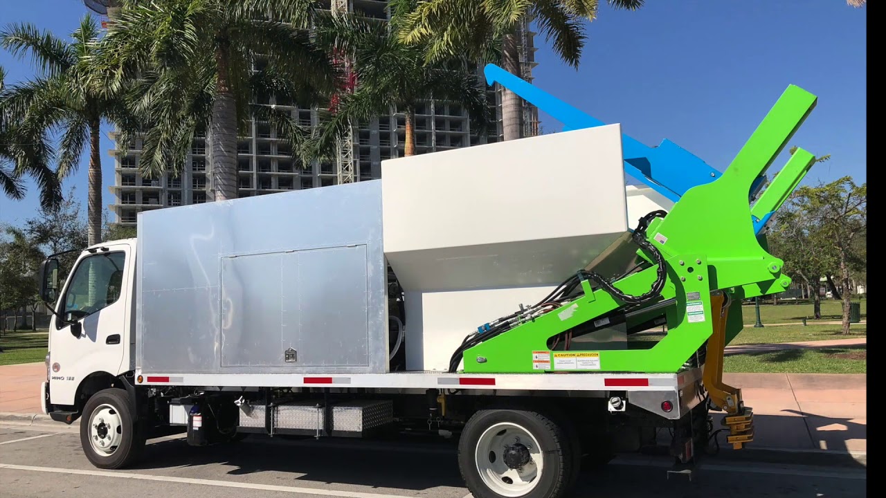 Trash Bin and Dumpster Cleaning Systems - YouTube