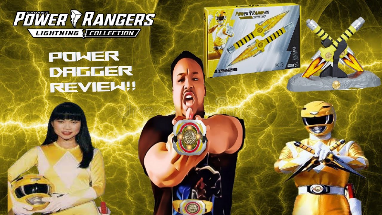 PR Lightning Collection Mighty Morphin Yellow Ranger Power Daggers Prop ...