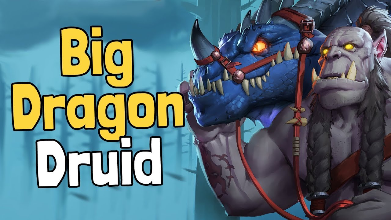 Big Dragon Druid by Asmodai Deck Spotlight - Hearthstone - YouTube