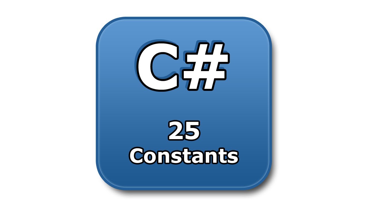 C Tutorial 25 Constants Youtube