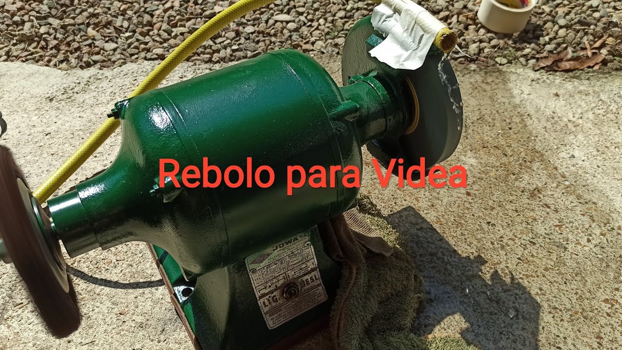 Rebolo de metal duro - YouTube