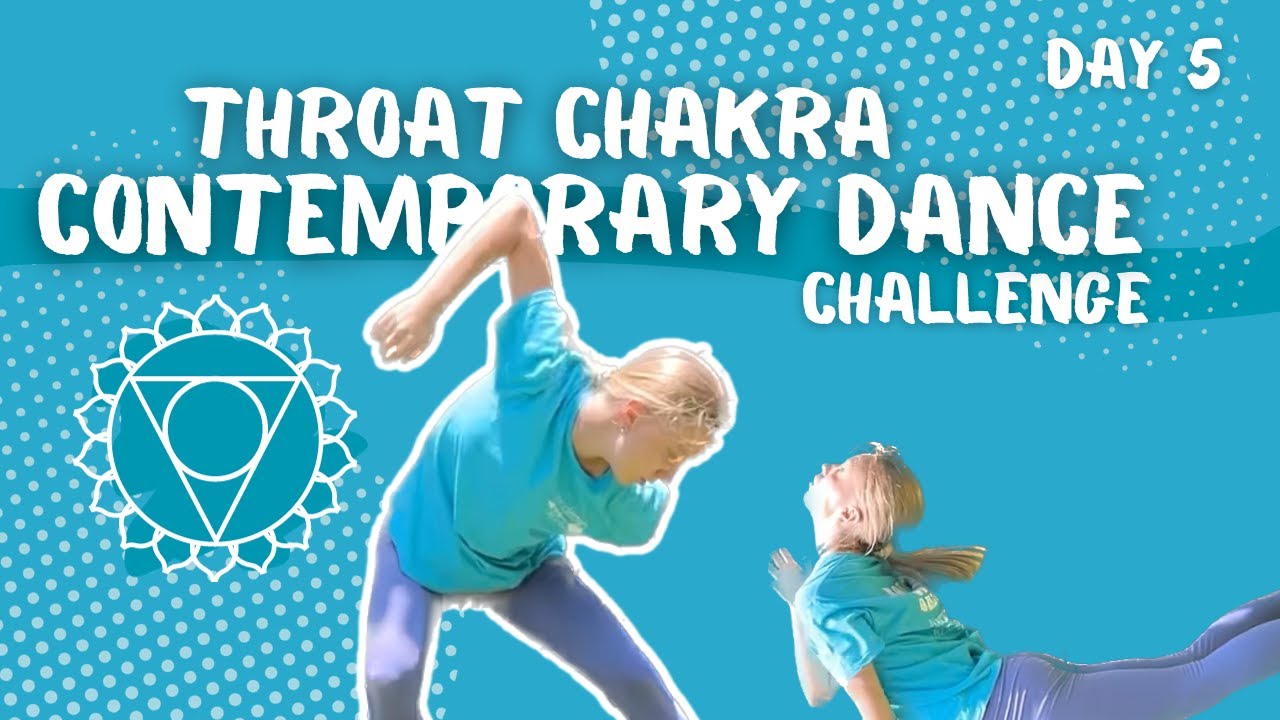 Throat Chakra | Balanced chakras dance challenge | Day 5 - YouTube