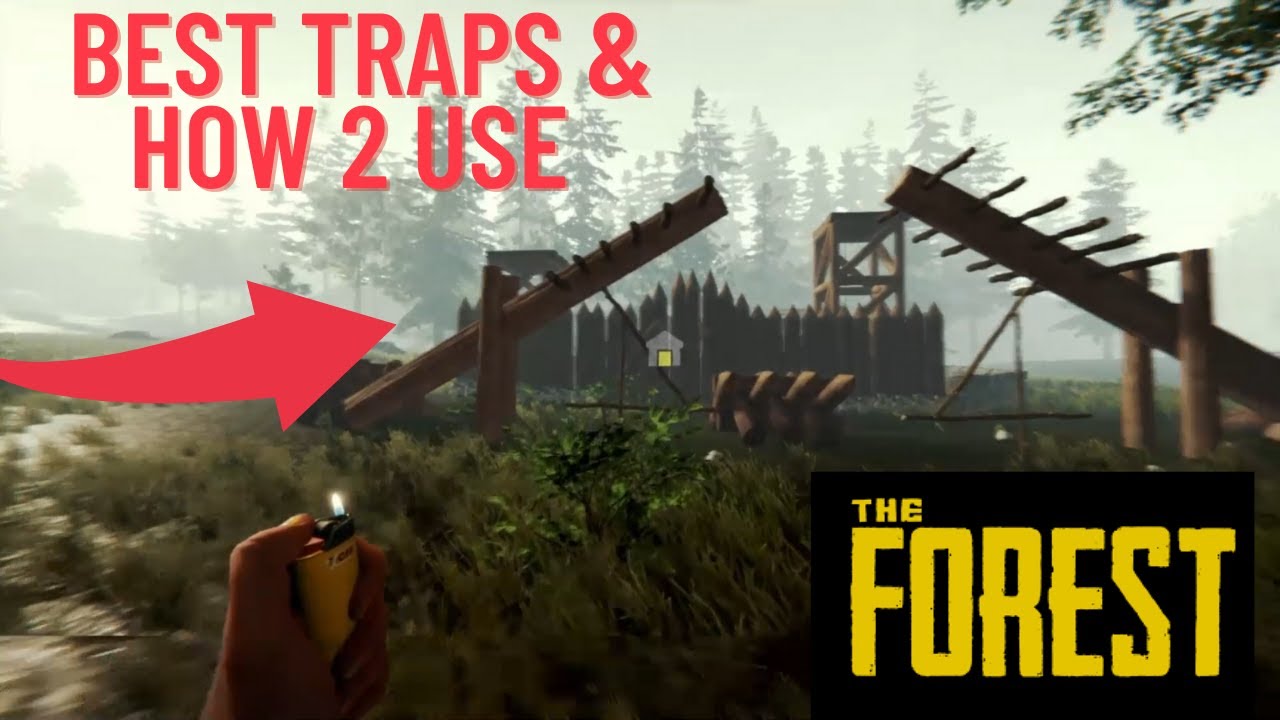 The Forest Best Traps and How To Use - YouTube