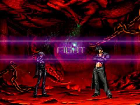 KOF MUGEN Kulou, Yami Kula & Final Rozwel S.K vs Iori Yagami CTN, Ghost ...