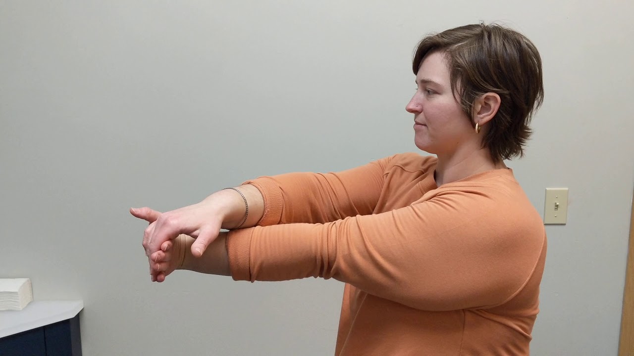 Wrist Flexor Stretch - YouTube